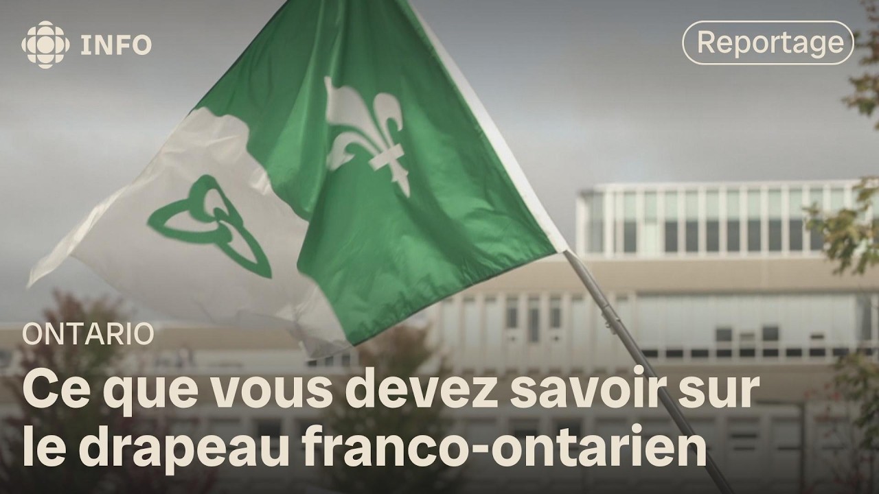 Le drapeau franco-ontarien a 50 ans : retour sur son histoire - YouTube
