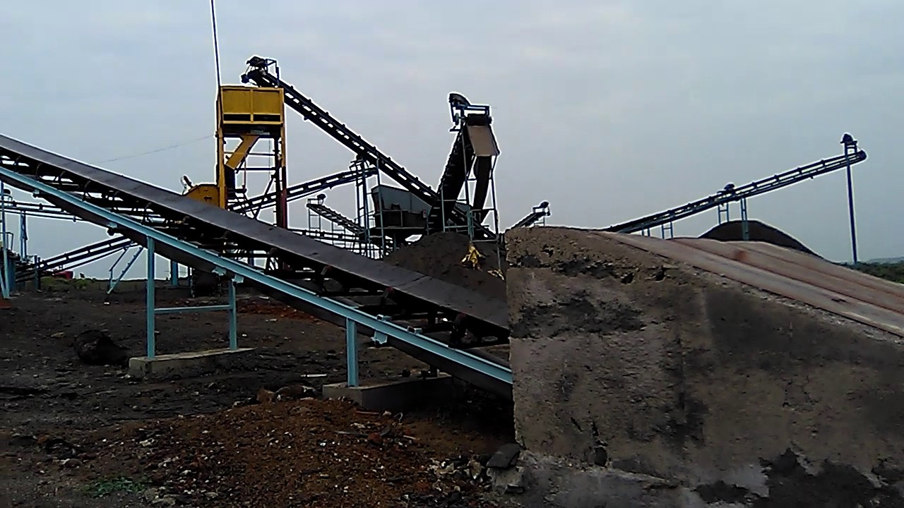 Nanded 36×30 automatic stone crushing plant by JP engineering works ...