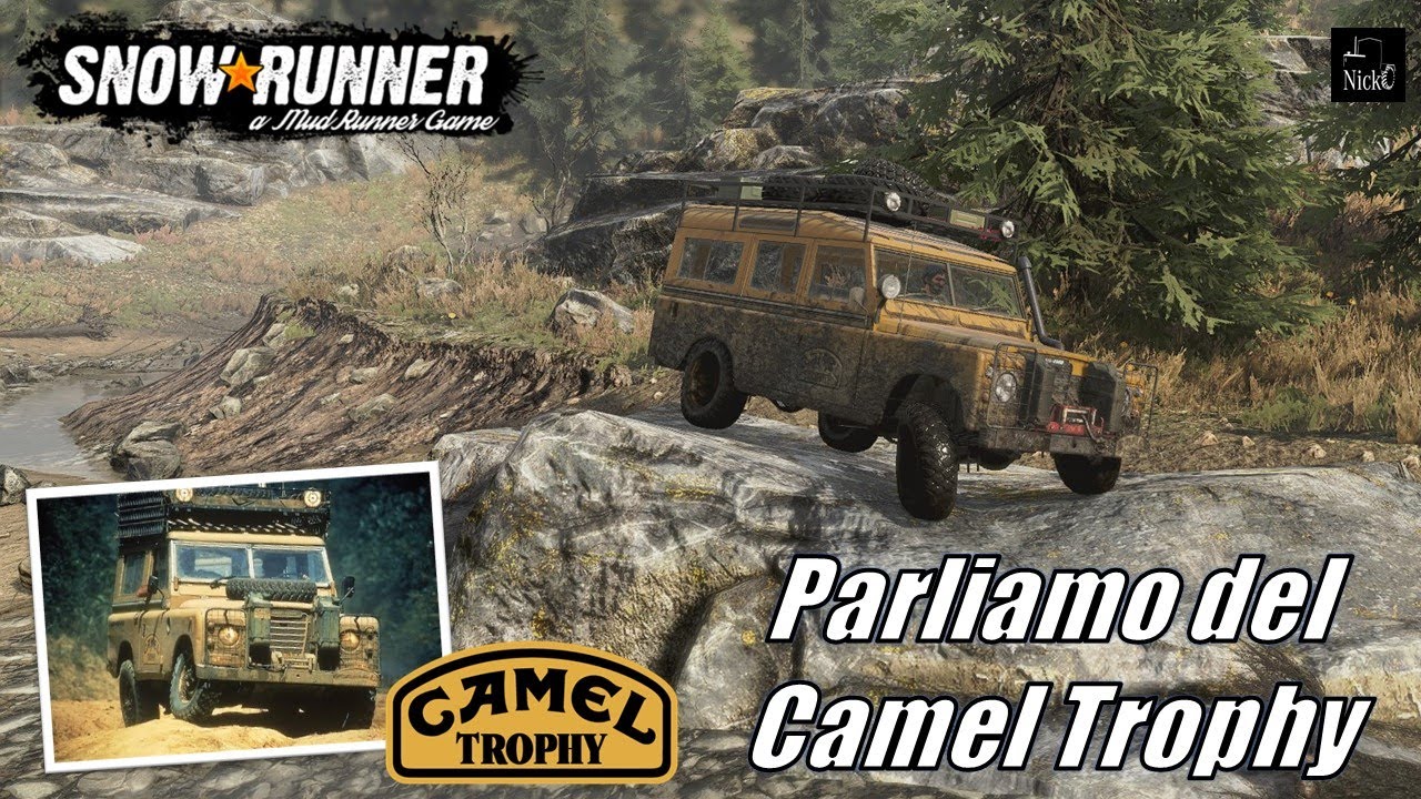 Snow Runner 🚙 Offroad parlando del Camel Trophy 🐪! - YouTube