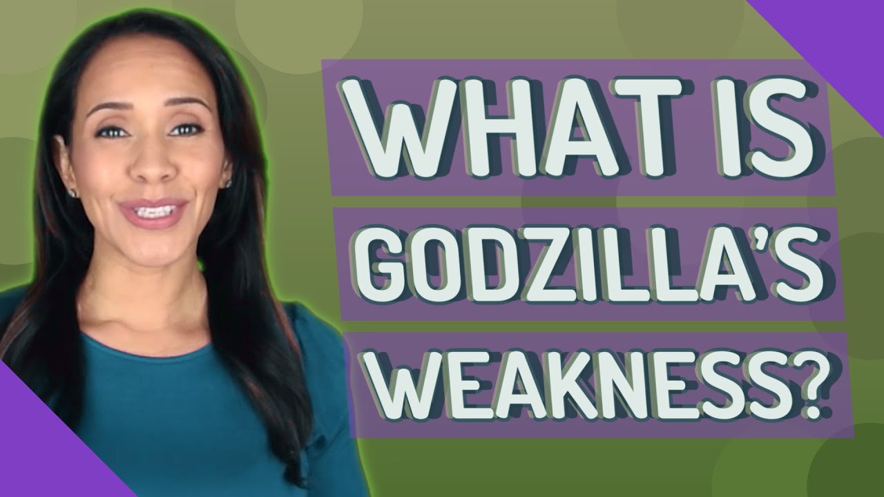 What is Godzilla's weakness? - YouTube