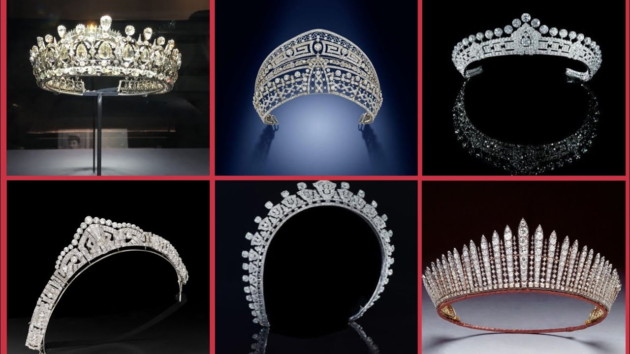 Beautiful and Stunning Royal Daimond Tiaras Design #royalfamily - YouTube