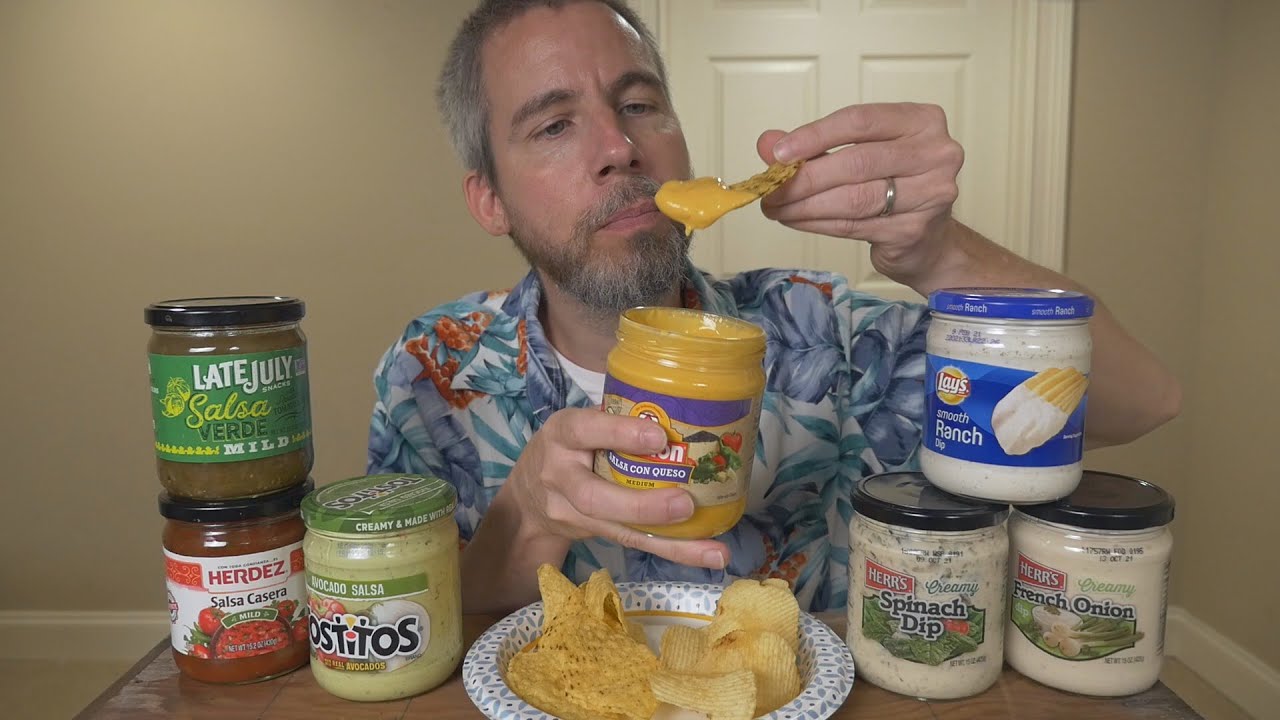 Chips & Dips ASMR - YouTube