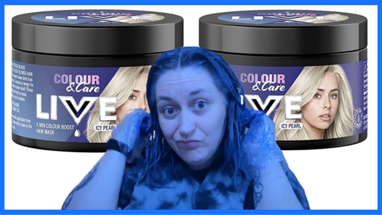 Schwarzkopf LIVE Colour & Care Hair Mask Icy Pearl / Semi-permanent ...