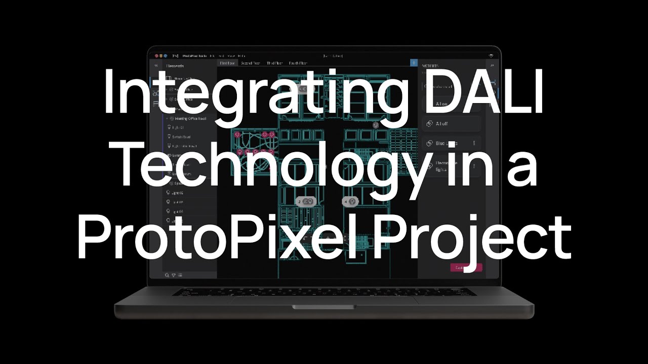 Integrating DALI in a ProtoPixel Project - YouTube