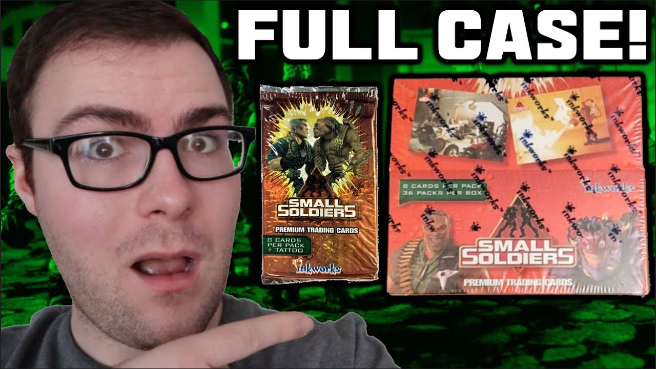Small Soldiers Trading Cards Opening! (FULL CASE) - YouTube