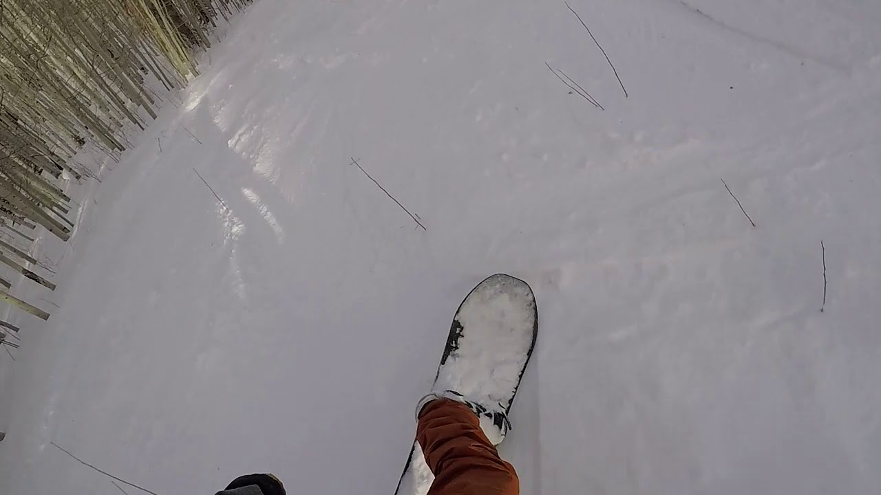 Snowboarding Sunlight: Gibson Glades to Que Pasa? - YouTube