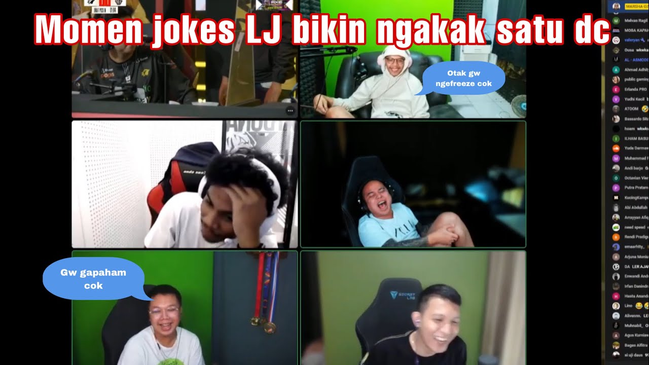 jokes LJ & MARSHA bikin ngakak satu dc - YouTube