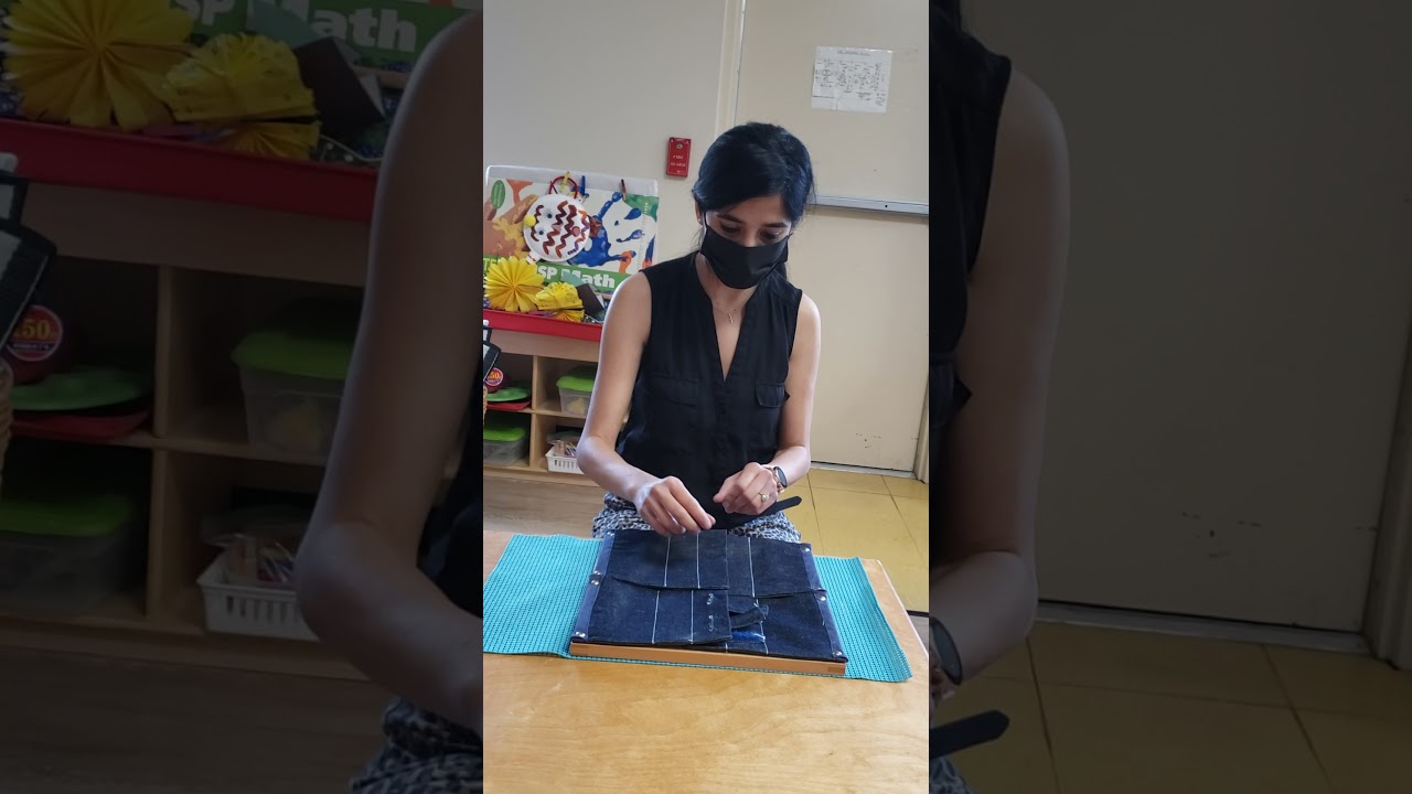 Velcro Frame | Montessori | Practical Life lesson - YouTube