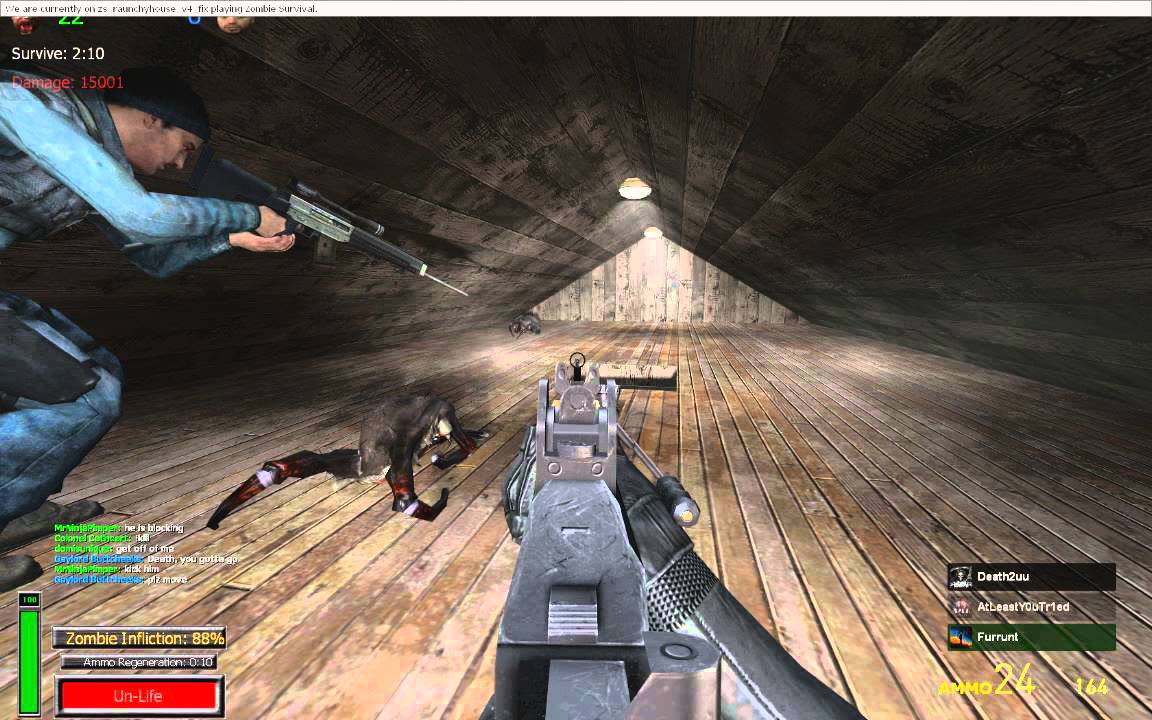 Gmod ZS Clip: Attic Survival! - YouTube