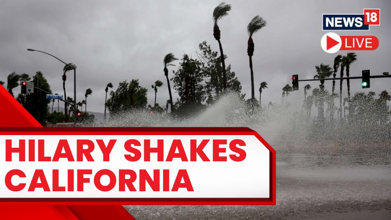 Hurricane Hilary Live Tracker | Rain And Winds Continue On San Diego ...