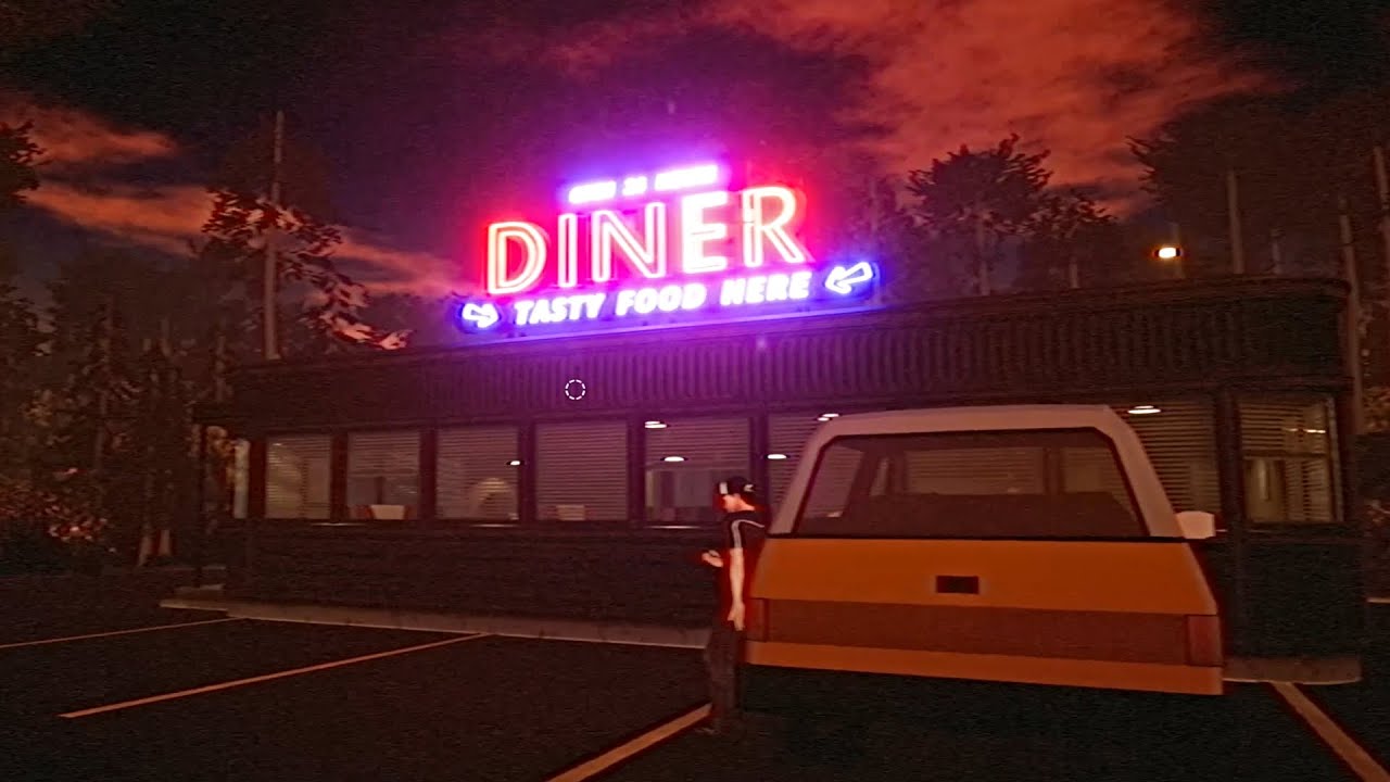 True Nightmare Roadside Сafe - Creepy Night Shift | Atmospheric ...