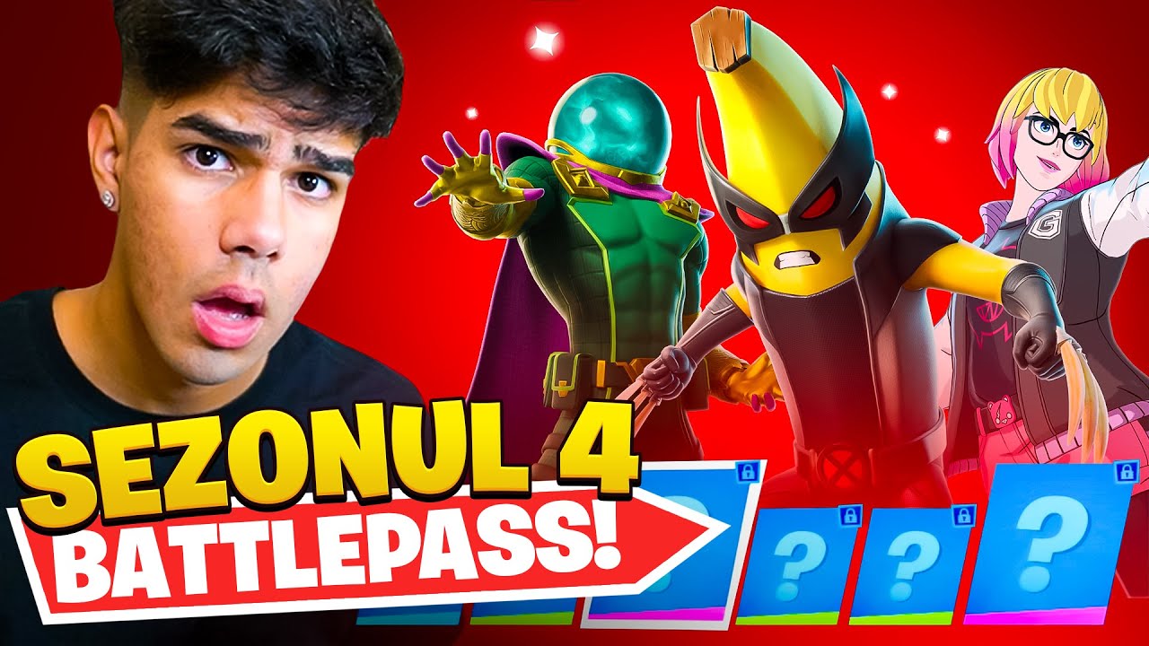 Noul *BATTLE PASS* din Sezonul 4 Chapter 5 este INSANE - ! - YouTube