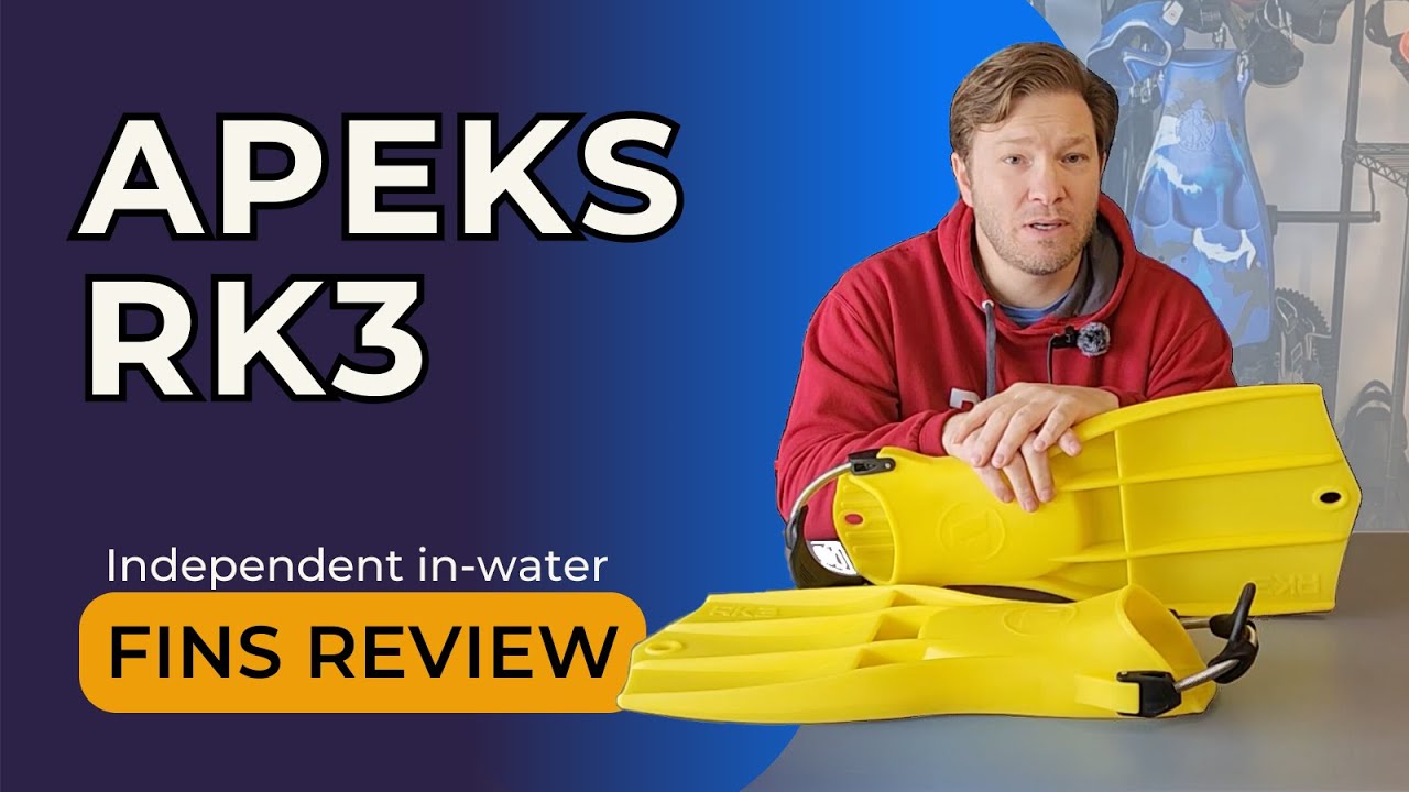 Apeks RK3 Fins Review - Best Channel-Style - YouTube