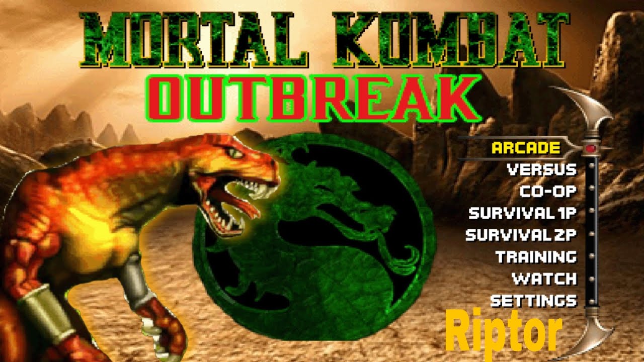 Mortal Kombat Outbreak Cyber Invasion Riptor Playthrough - YouTube