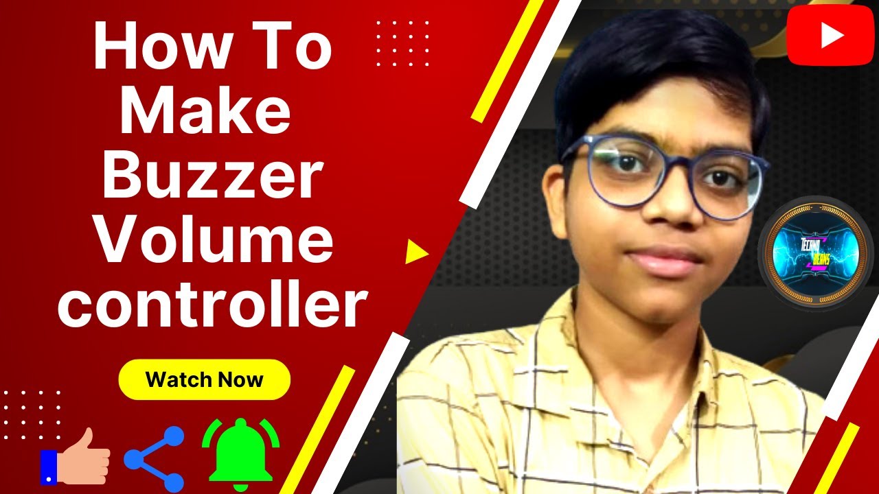 Buzzer की आवाज 9v की battery से कैसे control करें || Buzzer Volume ...