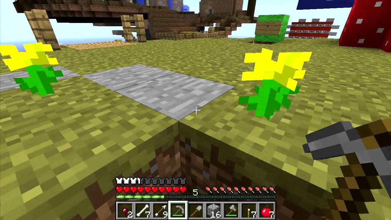 Super Mario Galaxy Minecraft Custom Map Part 1 - YouTube