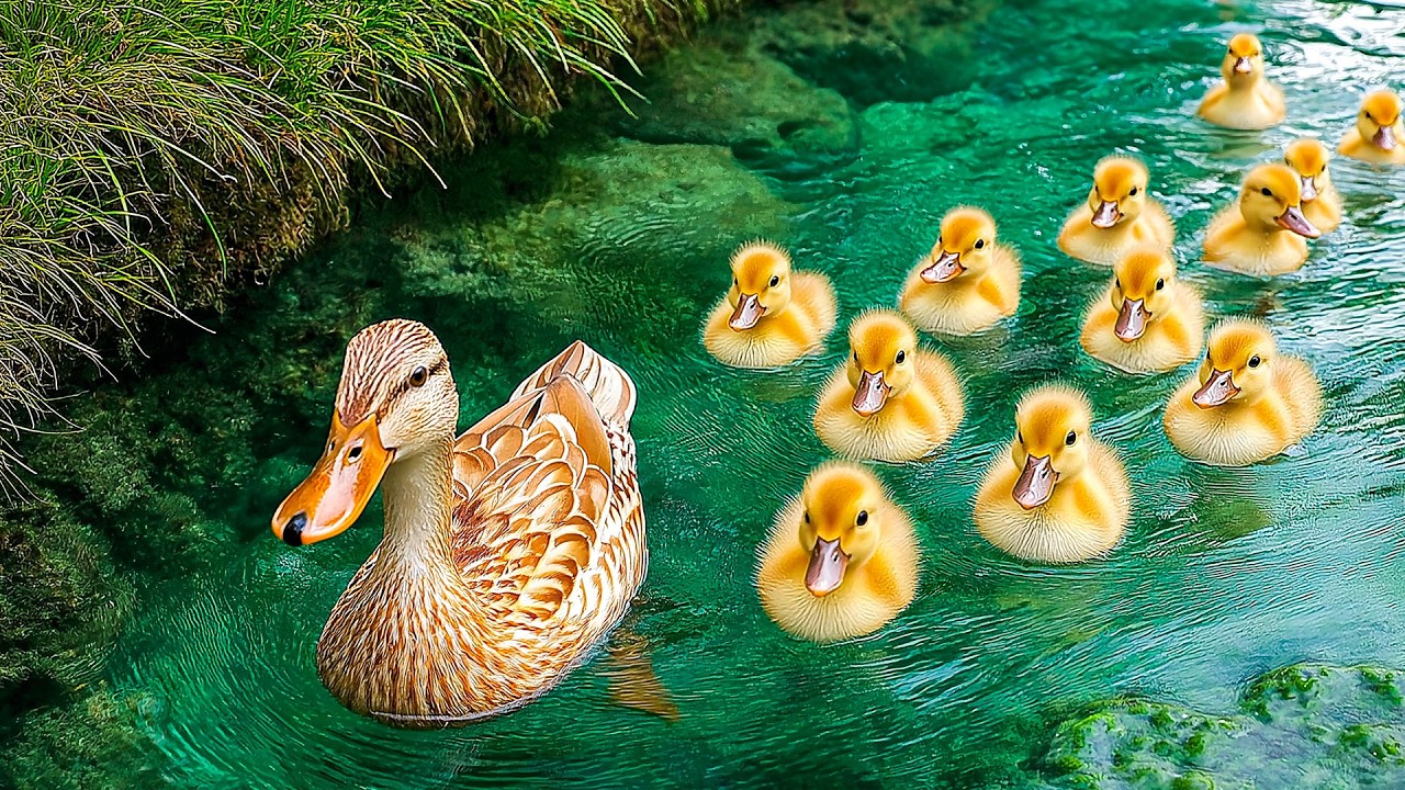 🦆 Healing Ducks in Nature – A Gentle Video to Calm the Mind and Restore ...