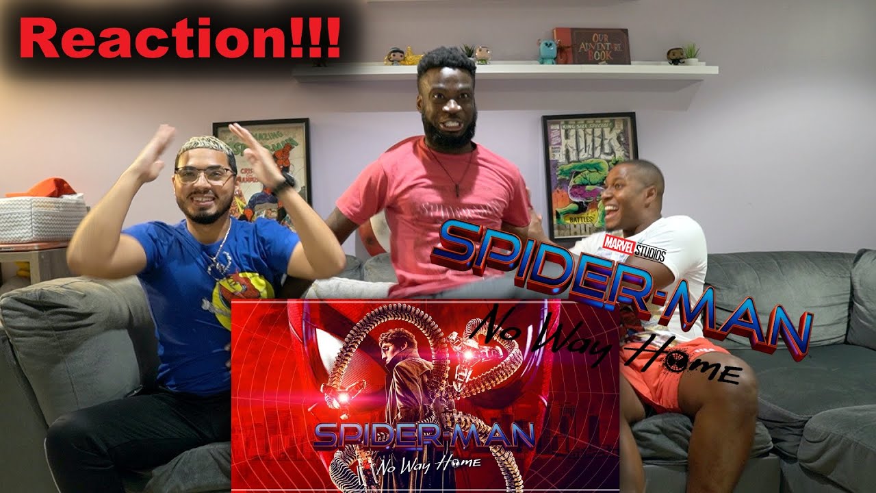 SPIDER-MAN: NO WAY HOME - Official Teaser Trailer | REACTION!!! - YouTube