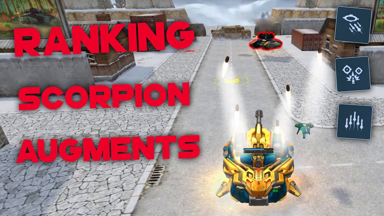 Ranking Every Scorpion Augment in Tanki Online - YouTube
