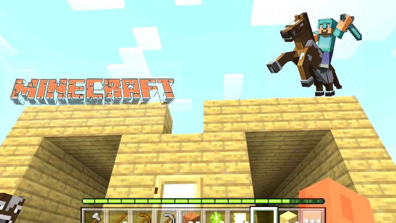 Minecraft Series First Video // Build a House for Living // Minecraft - YouTube