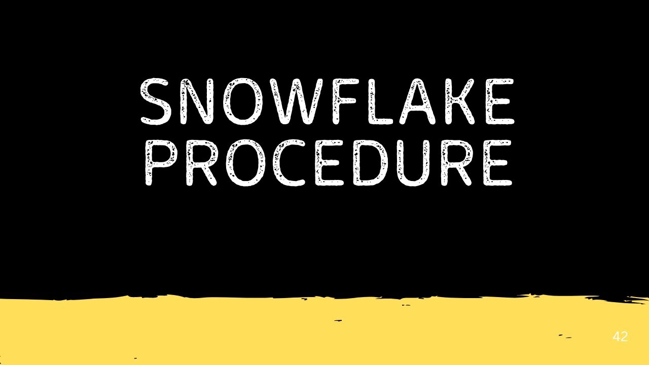Snowflake Procedures Real Time Use Case | SQL Scripting | Day to day ...