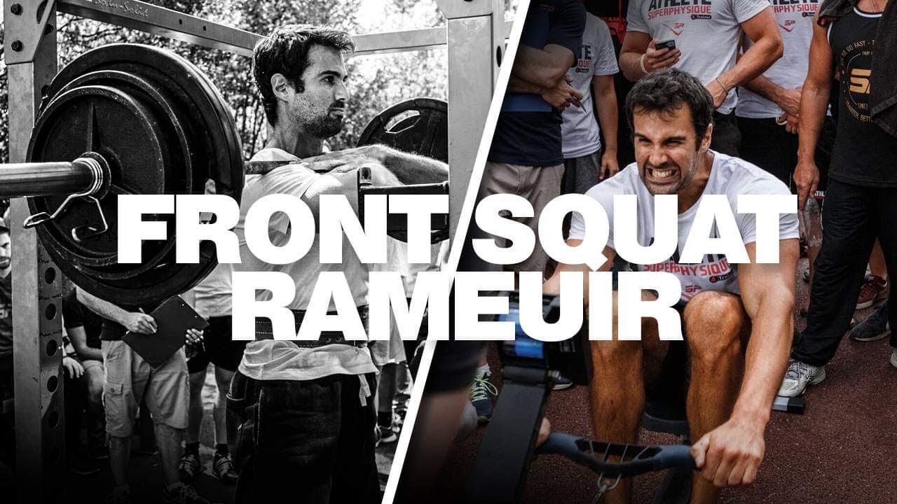 ENTRAINEMENT AU FRONT SQUAT - YouTube