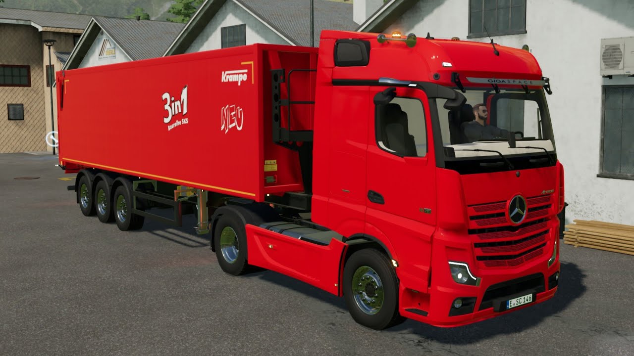 Mercedes-Benz Actros MP5 - Farming Simulator 2022 [FS 22 LS 22 Truck ...