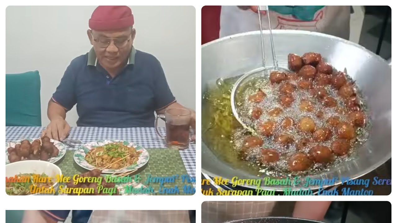 Masakan Rare Mee Goreng Basah & Jemput² Pisang Serendah, Untuk Sarapan ...