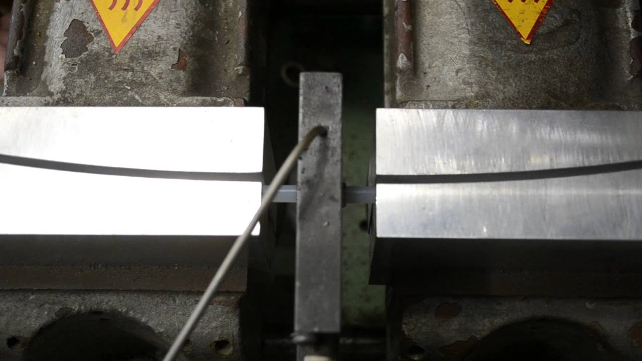 Welding Small Diameter Nylon mandrel 001 - YouTube