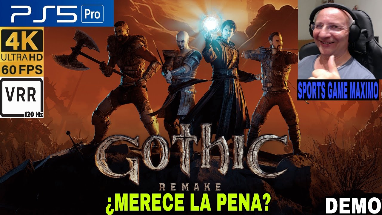 ULTRA 4K/60FPS - GOTHIC 1 REMAKE DEMO (PS5 PRO) GAMEPLAY ANALISIS ...