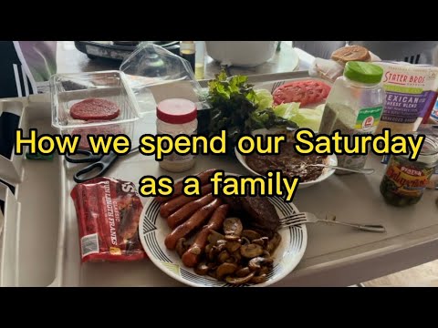 How we spend our Saturday as a family - YouTube