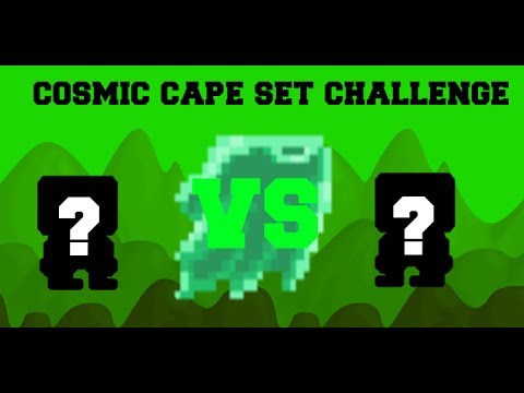 Growtopia - Cosmic Cape Set Challenge!! *BEST SET´S EVER!!*