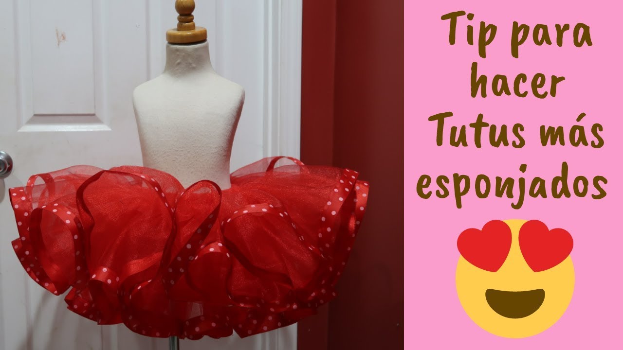 Diy ~ Como preparo los tutus para que queden más esponjados (un pequeño ...