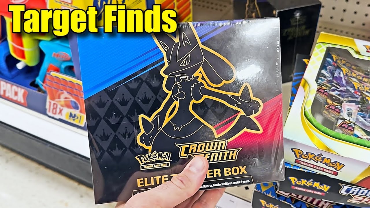 Target Got Crown Zenith Elite Trainer Boxes and They’re Going Fast ...