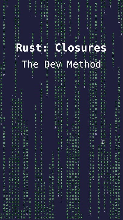 Simple Rust closure - YouTube