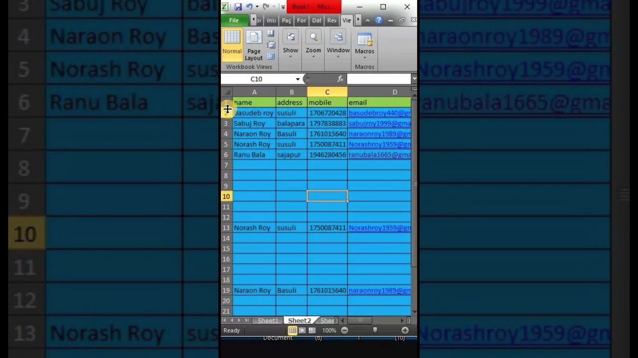 How To Work Freeze Panes In Excel YouTube How To Work Freeze Panes In Excel YouTube