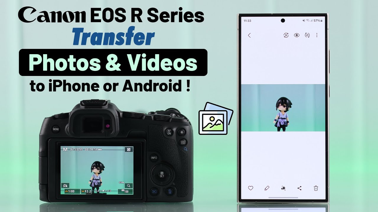 How To Transfer Photos & Videos from Canon EOS to Your iPhone and ...