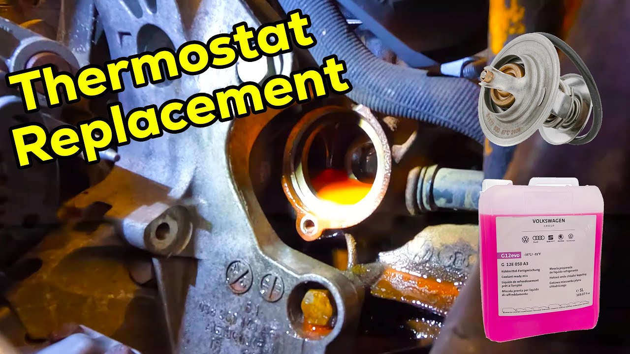How To Change Thermostat | VW Passat B6 Variant 1.9TDi PD - YouTube