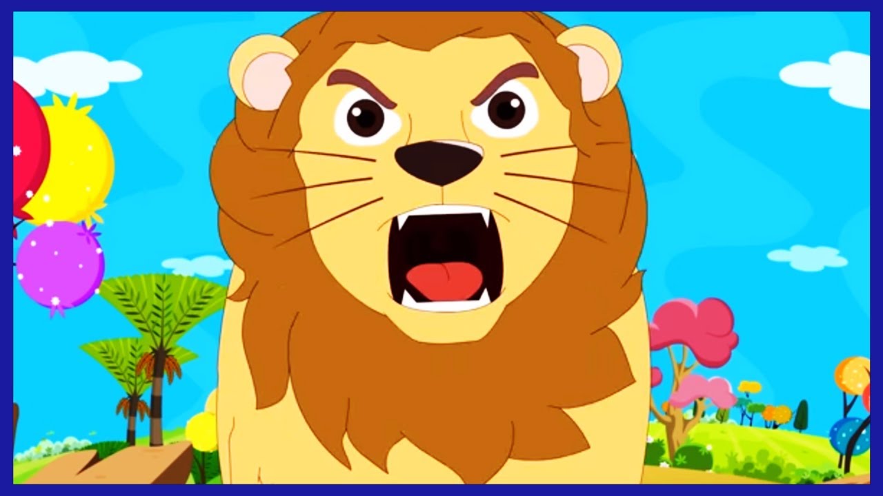The Cow And The lion | Animated Short Story For Kids | KidsPedia - YouTube