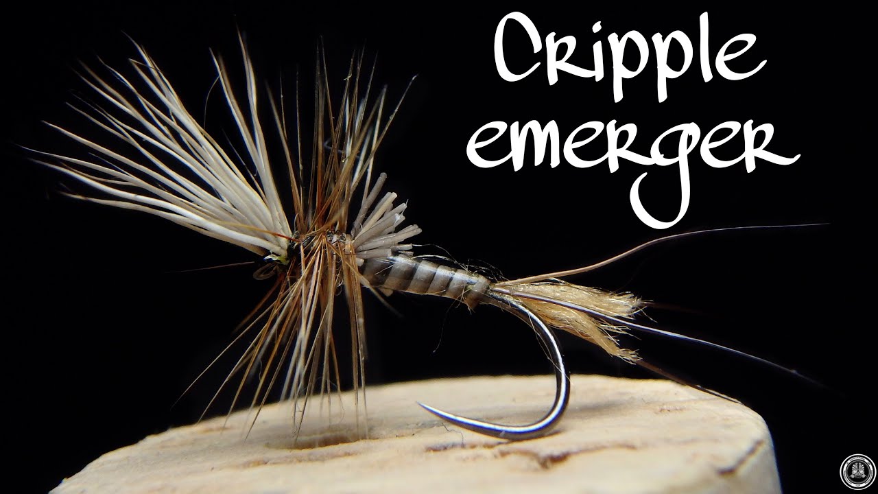 fly tying CRIPPLE EMERGER por Jorge G - YouTube