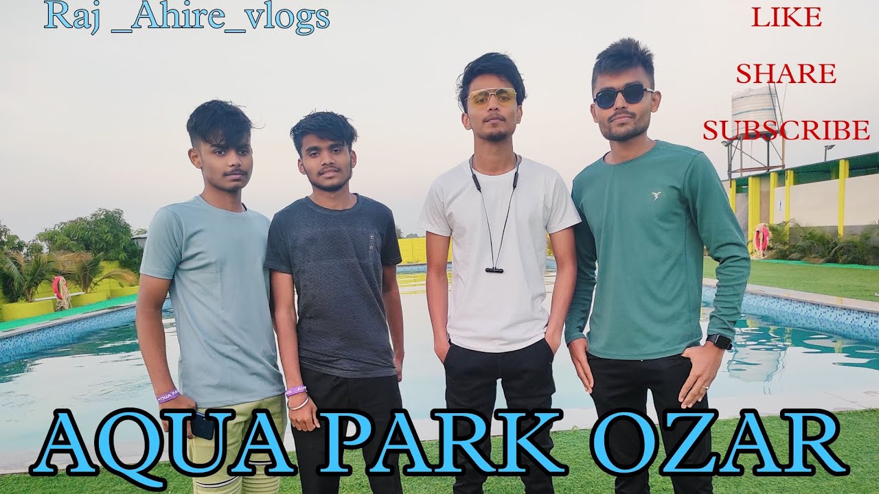 || एक्वा पार्क ओझर || Aqua Park Ozar || Swimming Pool || Raj_Ahire ...