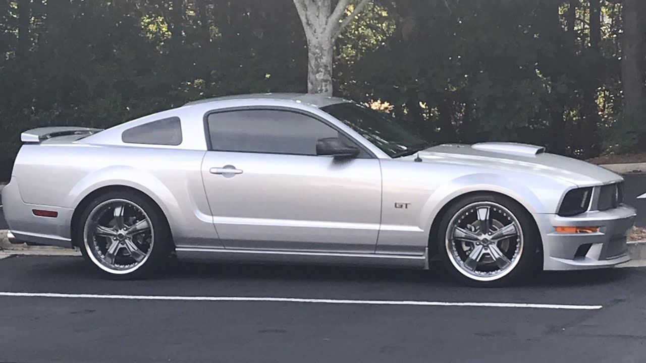 2005 to 2009 review Mustang Gt S197 - YouTube