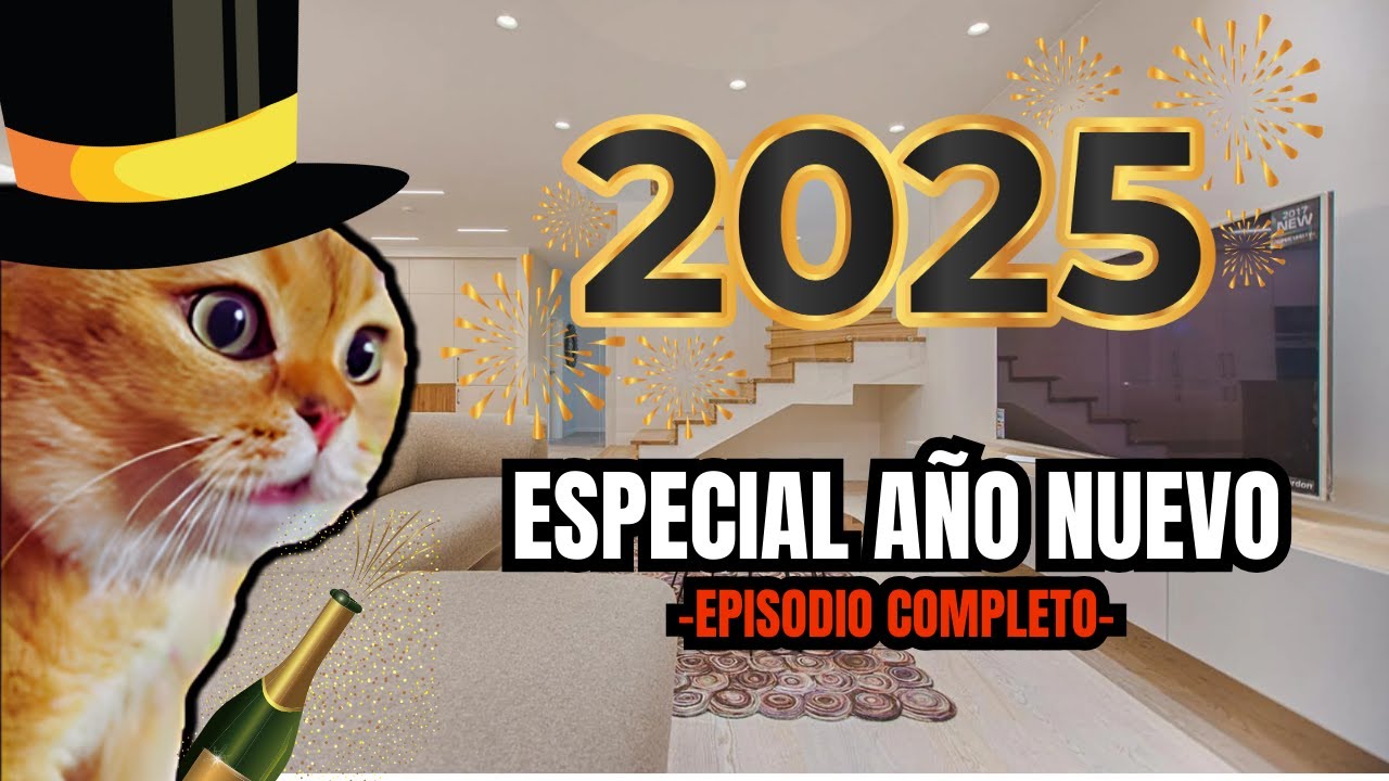 ESPECIAL AÑO NUEVO , episodio completo (meme de gatos) - YouTube