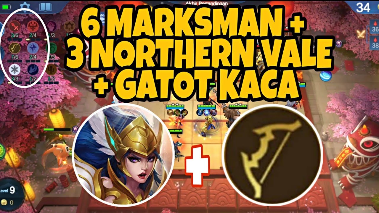 FREYA AS MARKSMAN || 6 MARKSMAN + 3 NORTHERN VALE + 3 FIGHTER - Magic ...