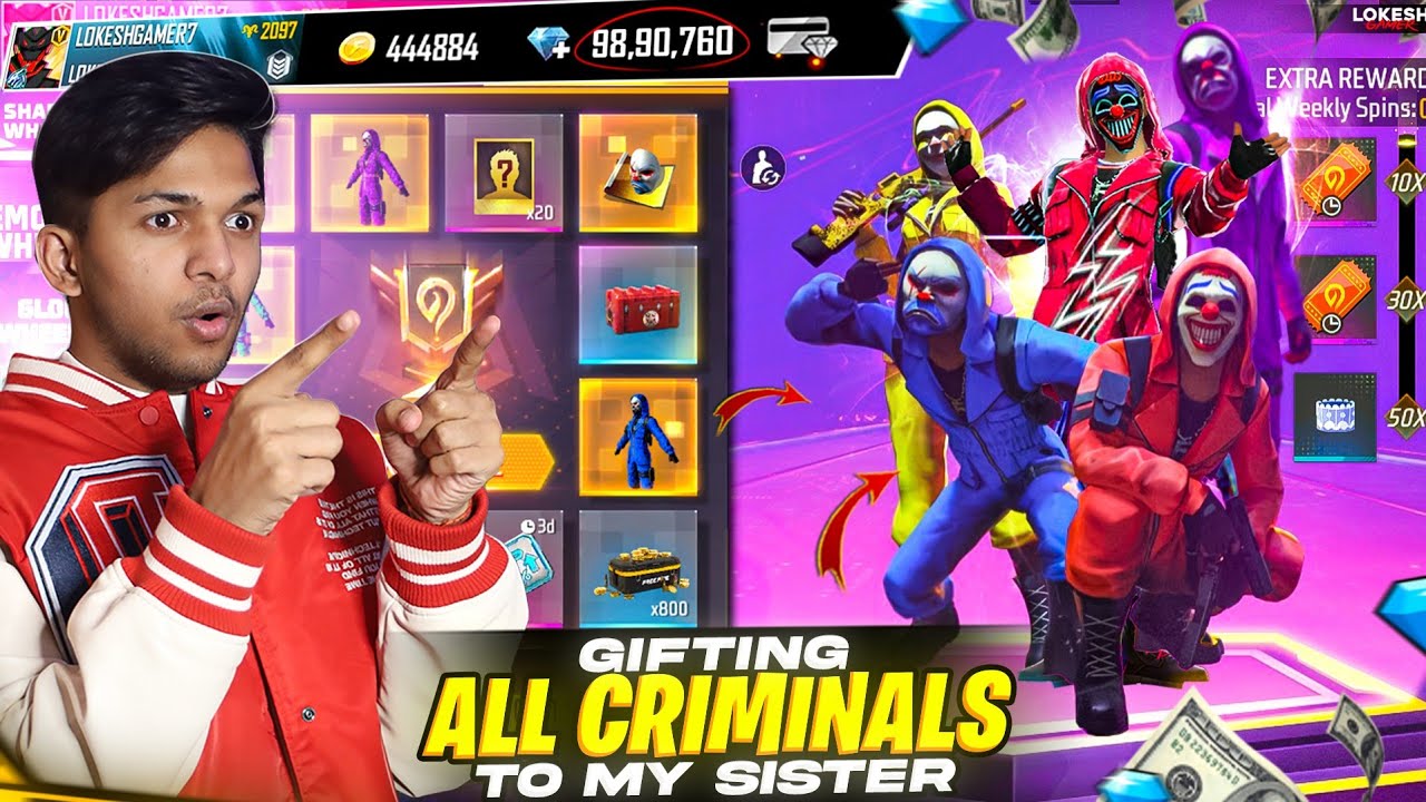 Surprising My Sister With Neon, Red, Blue, Purple, Yellow, Criminal ...