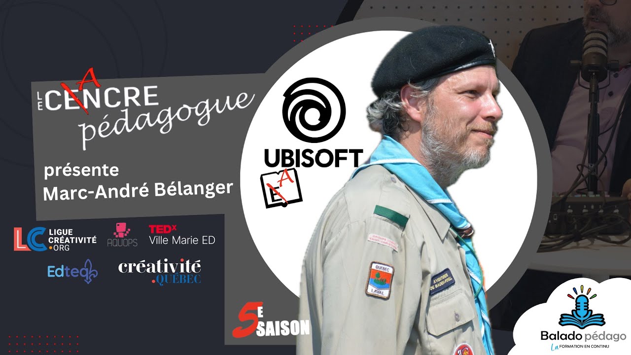 S5E04 Le Cancre Pédagogue reçoit Marc-André chez Ubisoft - YouTube
