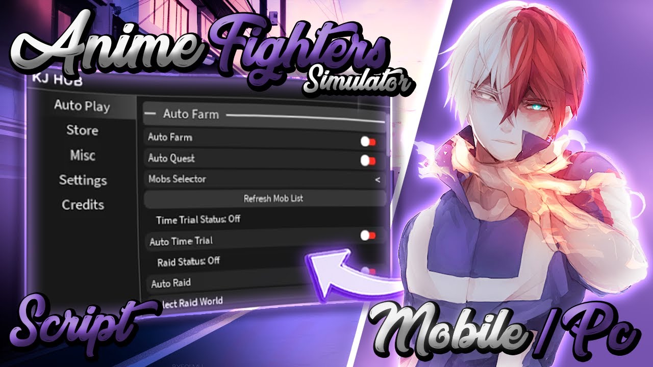 Pc E Mobile Roblox Script Anime Fighters Simulator ! ( Melhor Script ...