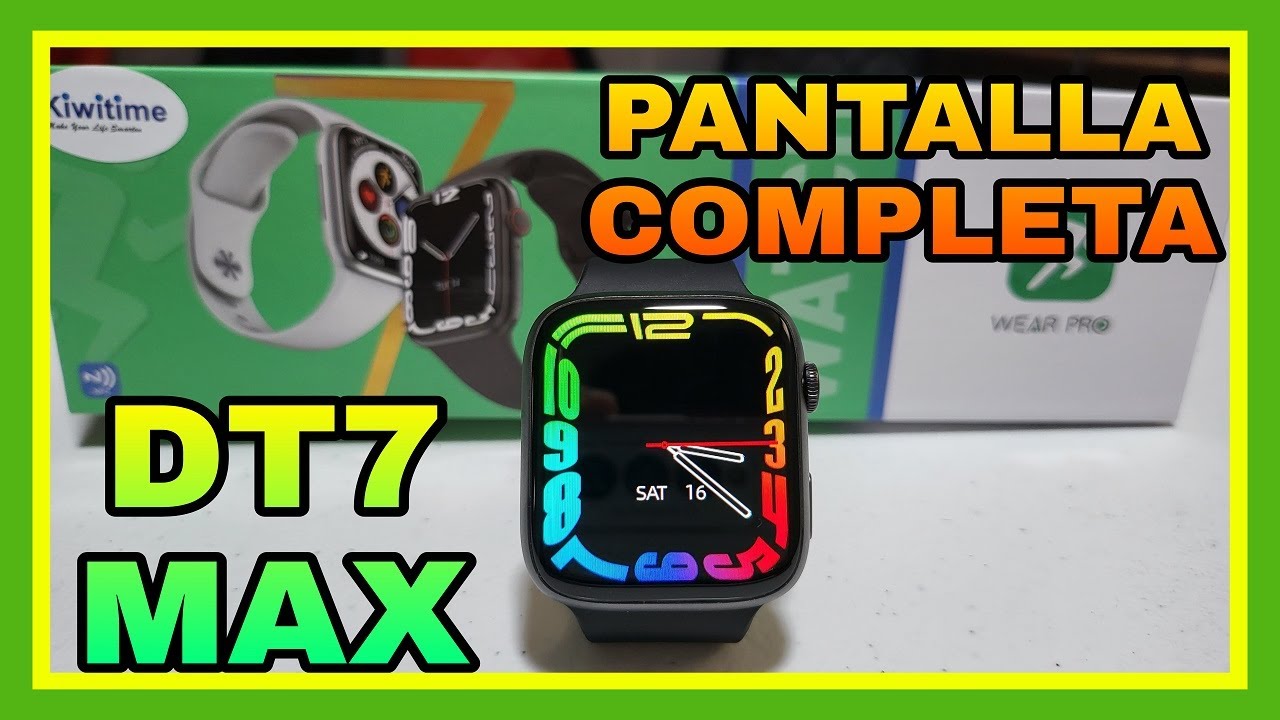 DT7 MAX PANTALLA INFINITA UNBOXING - YouTube