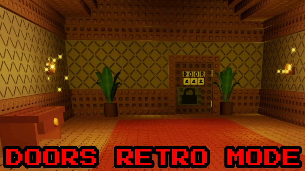 DOORS MAIS MODE RÉTRO SUR ROBLOX !! - YouTube