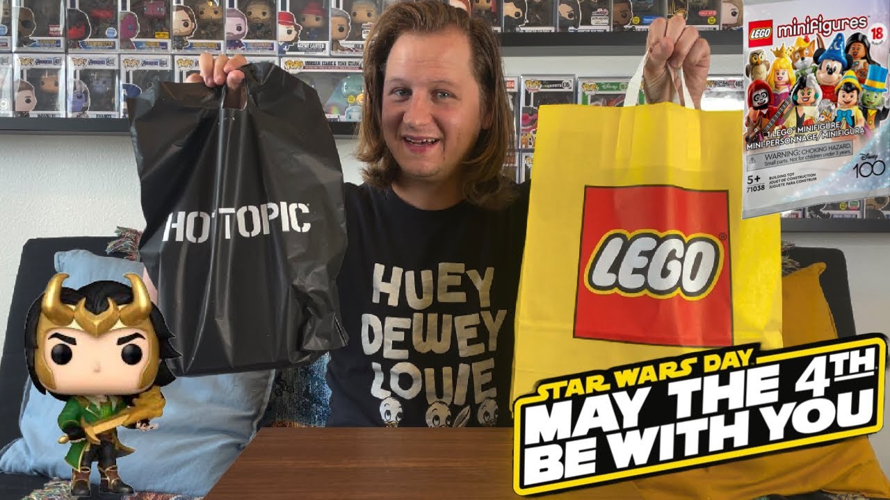 Lego Hunt & Funko Pop Hunt! - Disney 100 Lego Mini Figures & Star Wars ...
